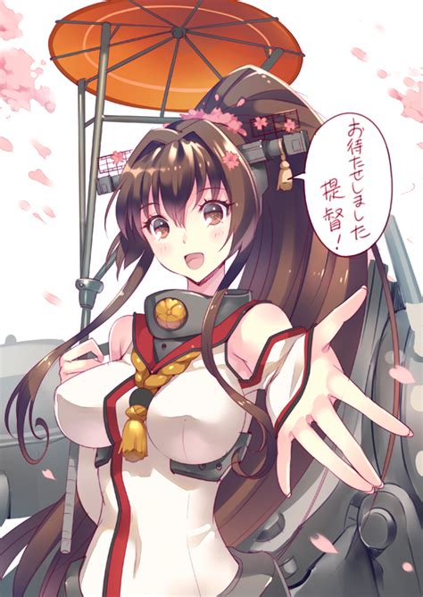 Yamato Kantai Collection Mobile Wallpaper By Nishimura Eri