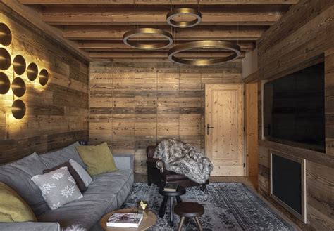 Chalet In Montagna Le Infinite Sfumature Del Legno Arredo Dal Pozzo