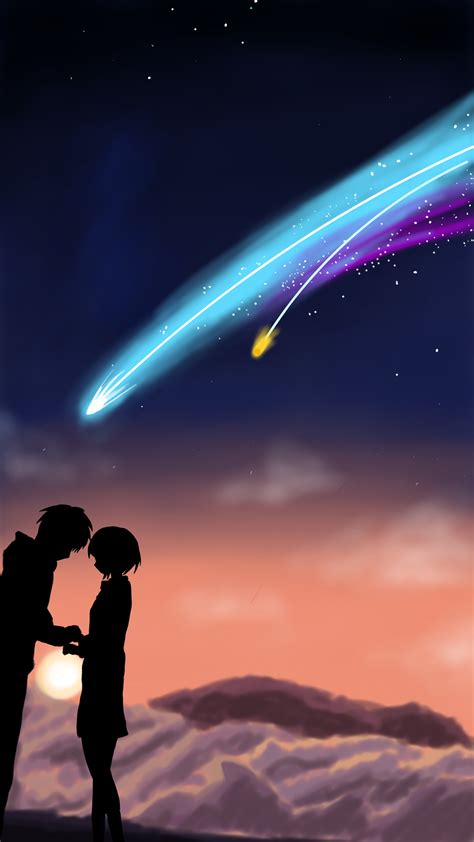 Kimi No Na Wa Your Name Mobile Wallpaper By Pixiv Id