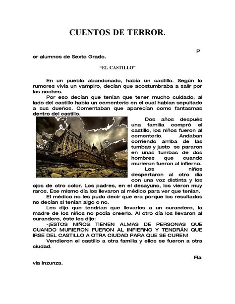 PDF Cuentos De Terror Sexto Grado DOKUMEN TIPS