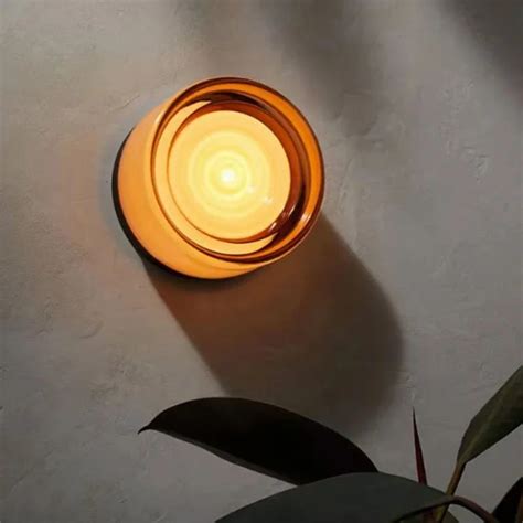 LED Modern Duvar Lambas Yarat C Yuvarlak Yatak Odas Lambalar Oturma