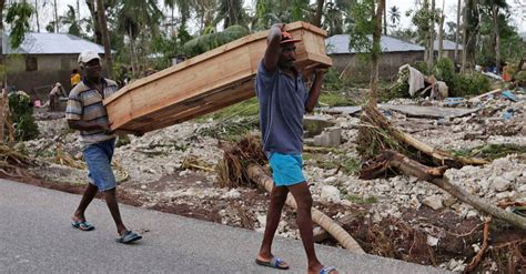 Más de 400 muertos dejó Matthew a su paso por Haití
