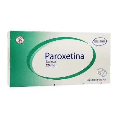 Paroxetina Medimart 20 Mg 10 Tabletas Walmart