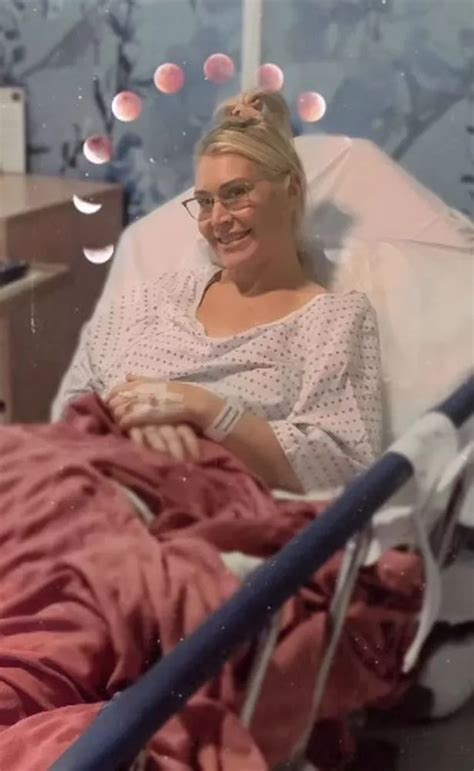 S Club 7 Star Jo OMeara In Hospital Dash After Sudden Injury Causes
