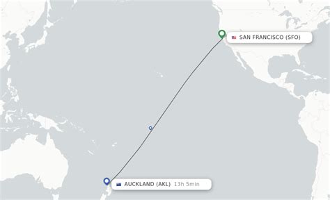 Direct Non Stop Flights From San Francisco To Auckland Schedules