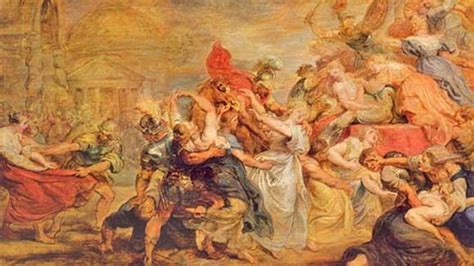 El rapto de las sabinas de Rubens está en el Palacio Real desvela