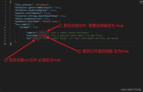 vs code 配置 插件easy less 显示源代码地图 vscode easy less csdn博客