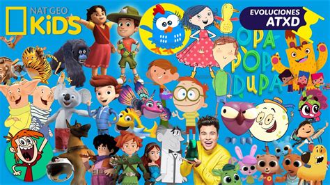 Evolución de Nat Geo Kids 2017 2022 ATXD YouTube