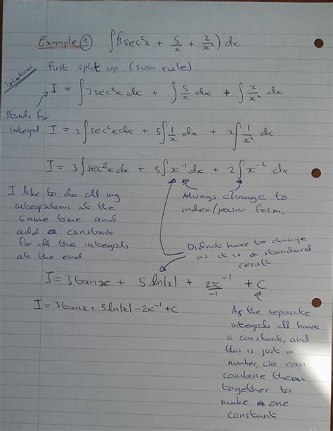 a2 integration ii examples alevelmathematicsnotes