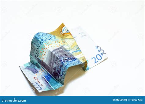 Twenty Kuwaiti Dinars Bill Banknote 20 KWD Features Seif Palace A Dhow
