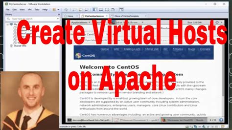 how to create virtual hosts on apache d on centos 7 youtube