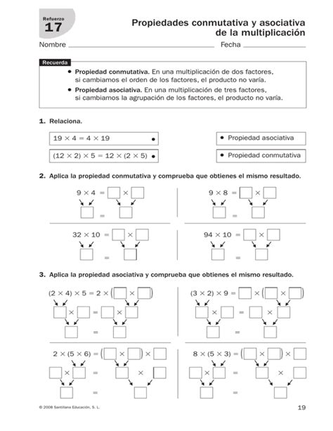 Propiedad Conmutativa Conmutativa Propiedades De La Multiplicacion