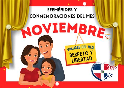 Efemé Rides Y Conmemoraciones DEL MES DE Noviembre N o viembr e