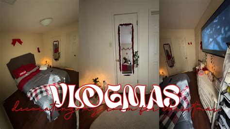 Decorating My Room For Christmas Youtube