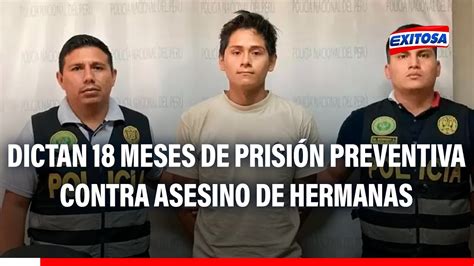 Feminicidio En Huacho Dictan Meses De Prisi N Preventiva Contra