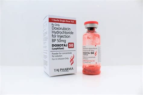 Doxorubicin Hydrochloride Injection BP 50mg GMP Manufacturer