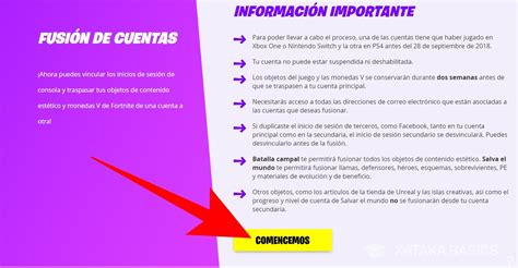 Cómo fusionar tus cuentas de Fortnite de diferentes consolas PC o móviles
