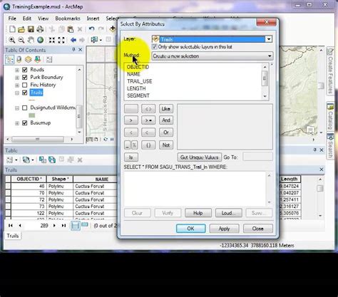 GIS Essential Skill Selections 3 Select By Attribute 2014 YouTube