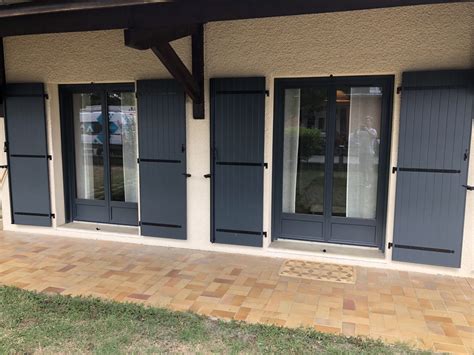 Volets Battants Aluminium Eysines Abdm Menuiseries