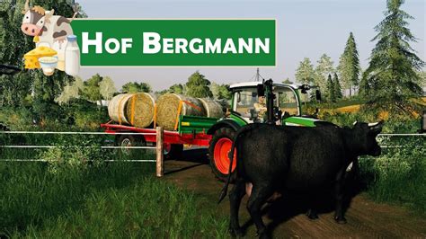 LS19 HOF BERGMANN 56 Frisches Heu für unsere Kühe LANDWIRTSCHAFTS
