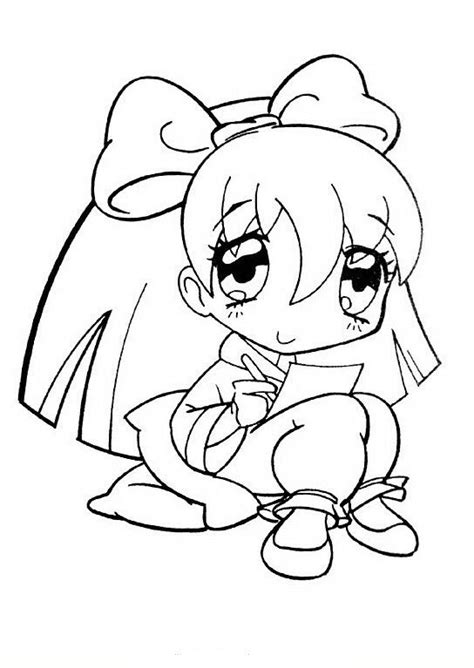 Manga Fargelegging Tegninger Fargelegging Tegning For Barn