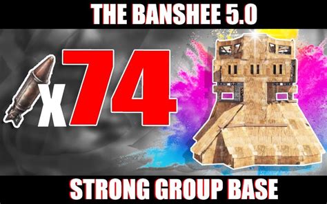 腐蚀Rust拥有4Bunker的2x2基地