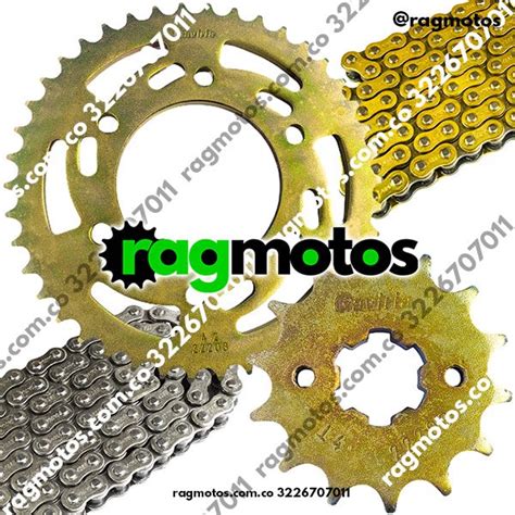 Szr 16 Yamaha Kit Arrastre Gaviria Original RAGMotos Colombia