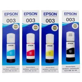 Tinta Refill Epson Original 003 Cyan 65ml Tinta Refill Printer Epson