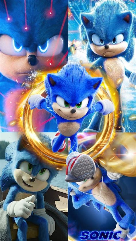 Sonic Fondo de pantalla Wallpaper Logo de película Dibujos