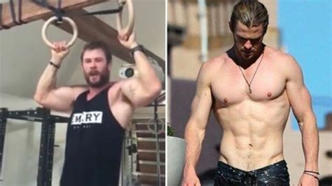 Chris Hemsworth Sein Beeindruckendes Training Um Sich Auf Den Film