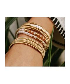 Bracelet semainier Péru ZAG Acier Doré