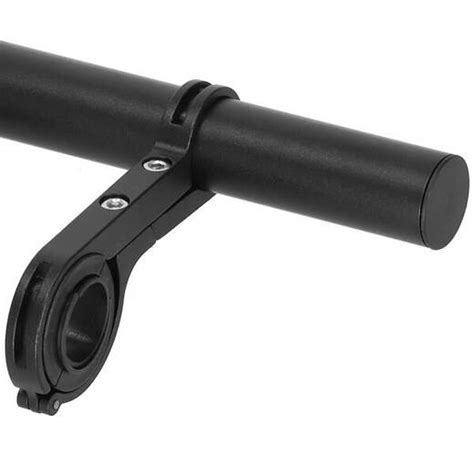 Przedłużenie kierownicy rowerowej uchwyt na rower 20 cm czarny CZARNY