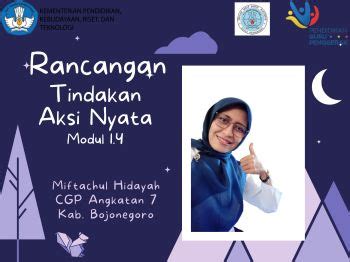 Rancangan Tindakan Aksi Nyata Modul 1 4 Miftahyuliawan Flip PDF AnyFlip