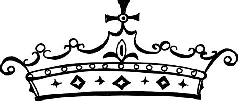 King Black Crown PNG ไฟลโปรงใส