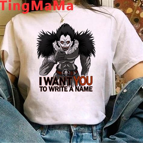 Y2K T shirt Gorące japońskie Anime Note 13544562548 Allegro pl