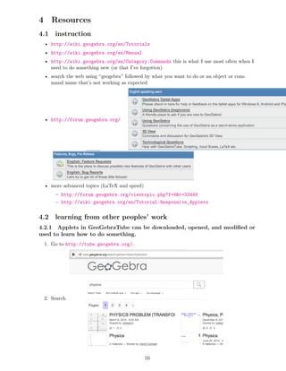 Geogebra For Physics Pdf