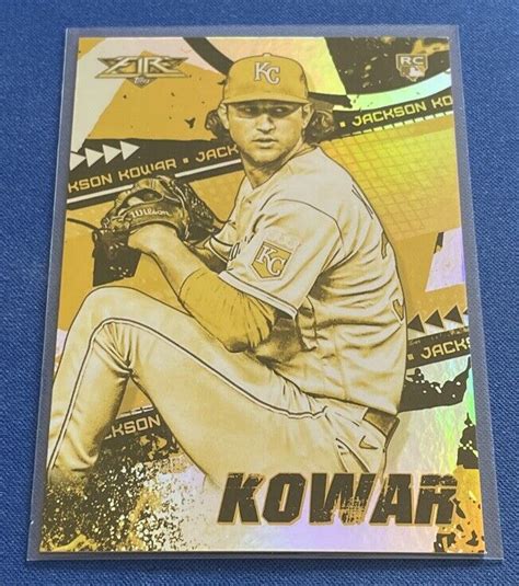 2022 Topps Fire Gold Minted 20 Jackson Kowar RC For Sale Online EBay