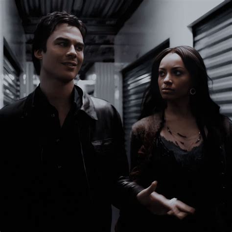 Vasguett Damon And Bonnie Icon Aesthetic Tvd Delena Damon And