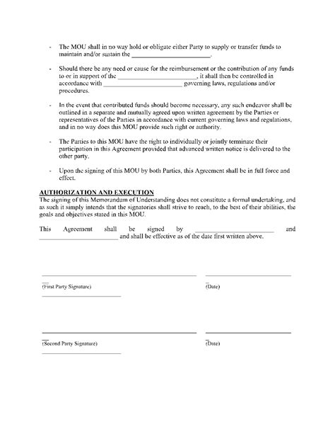 Formal Agreement Template
