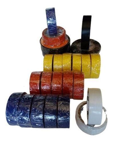 26 Rolos De Fita Isolante Colorida Para Bronzeamento 200 Mts Fita