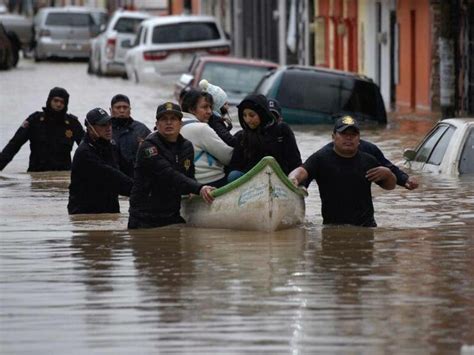 Reportan más de 200 mil damnificados por inundaciones en México La