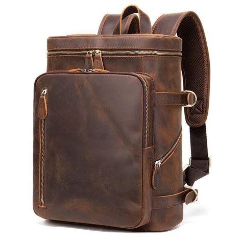 Jual Tas RANSEL Pria Kulit Asli Garut Crazy Hous Premium Leather