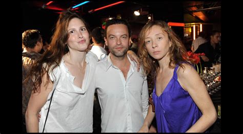 Photo Justine Lévy Patrick Mille et Sylvie Testud à l occasion de l