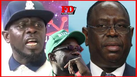 Urgent les graves révélations de Jimbori sur le 3ème mandat de Macky