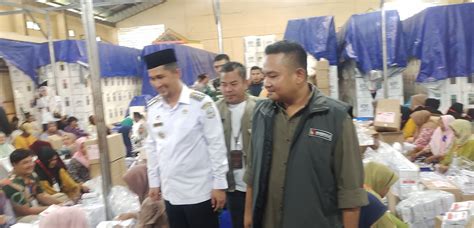 Pj Bupati Agara Pantau Pelipatan Surat Suara Dan Kesiapan Logistik