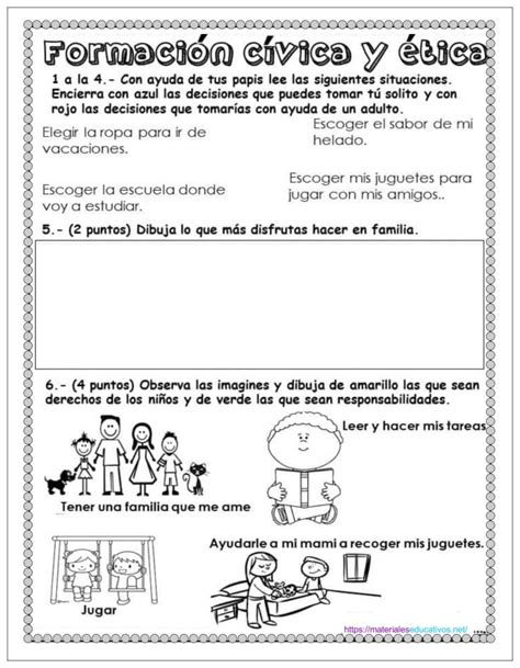 Examen de evaluación primer trimestre 1grado i Material Educativo