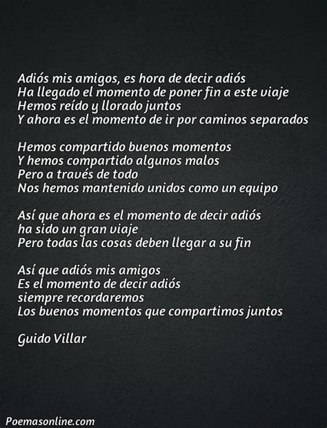 5 Poemas de Despedida Compañeros de Trabajo Poemas Online