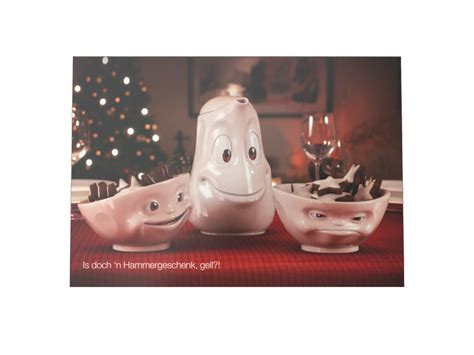 Carte postale noël tassen Conforama