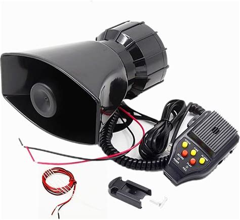 YIYIDA Auto Sirene Lautsprecher Autohupe 100 W 130DB Auto Sirene