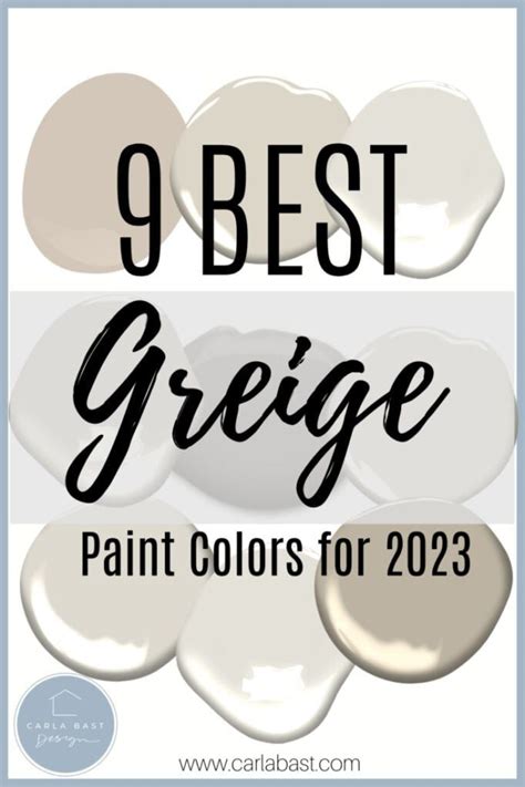 Top 9 The Best Greige Paint Colors For 2023 Artofit